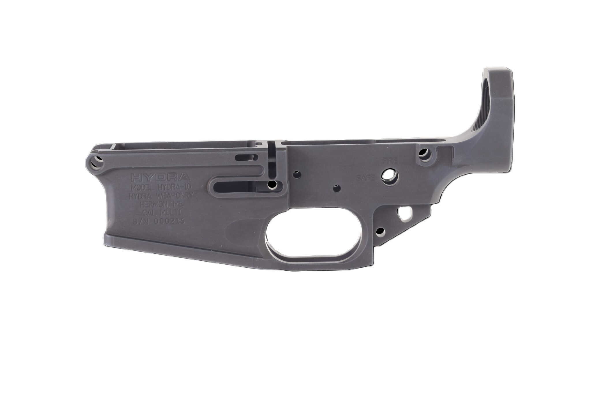 Hydra 10 Stripped Lower Receiver Black - Hydra Weaponry