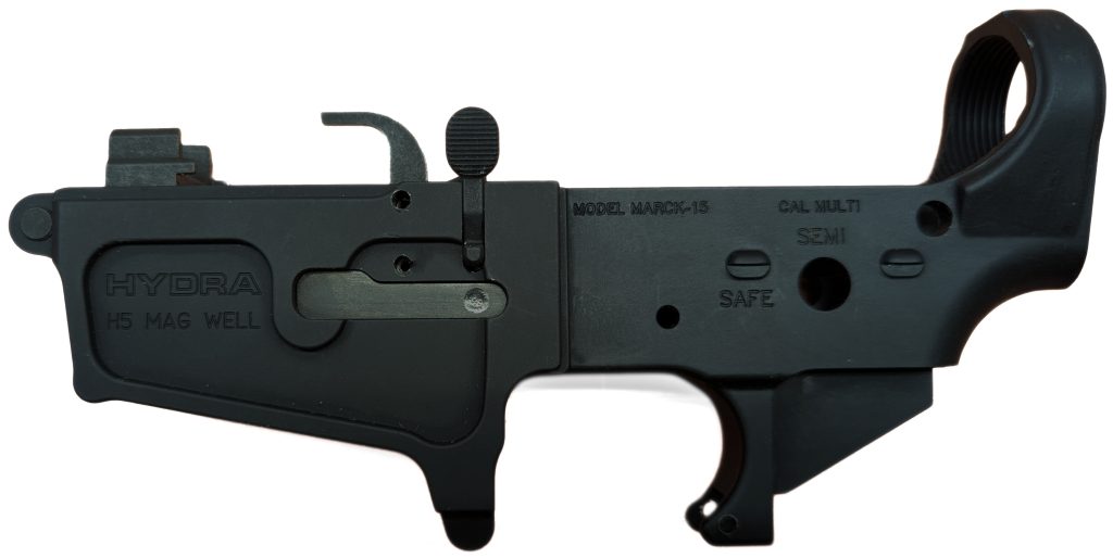 Hydra Weaponry | HYDRA MODULAR STRIPPED LOWER RECEIVER W/H5 MP5 MAG WELL