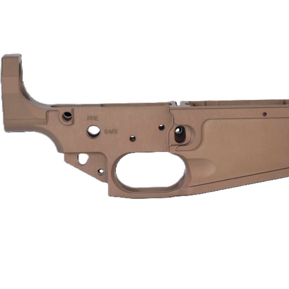 HYDRA 10 STRIPPED LOWER RECEIVER (TAN) - Hydra Weaponry